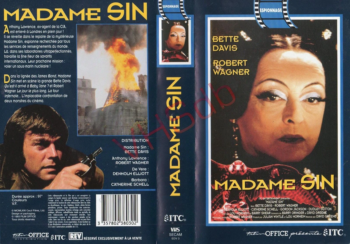 Film Office (France) - Madame Sin (1993) (Vente) | Wiki VHS | Fandom