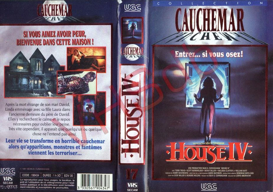 UGC Vidéo (France) - House IV (1992) (Vente) | Wiki VHS | Fandom