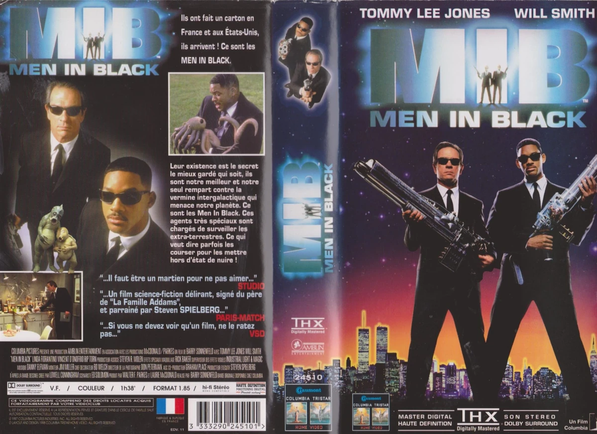 GCTHV (France) - Men in Black (1998) (Location) | Wiki VHS | Fandom