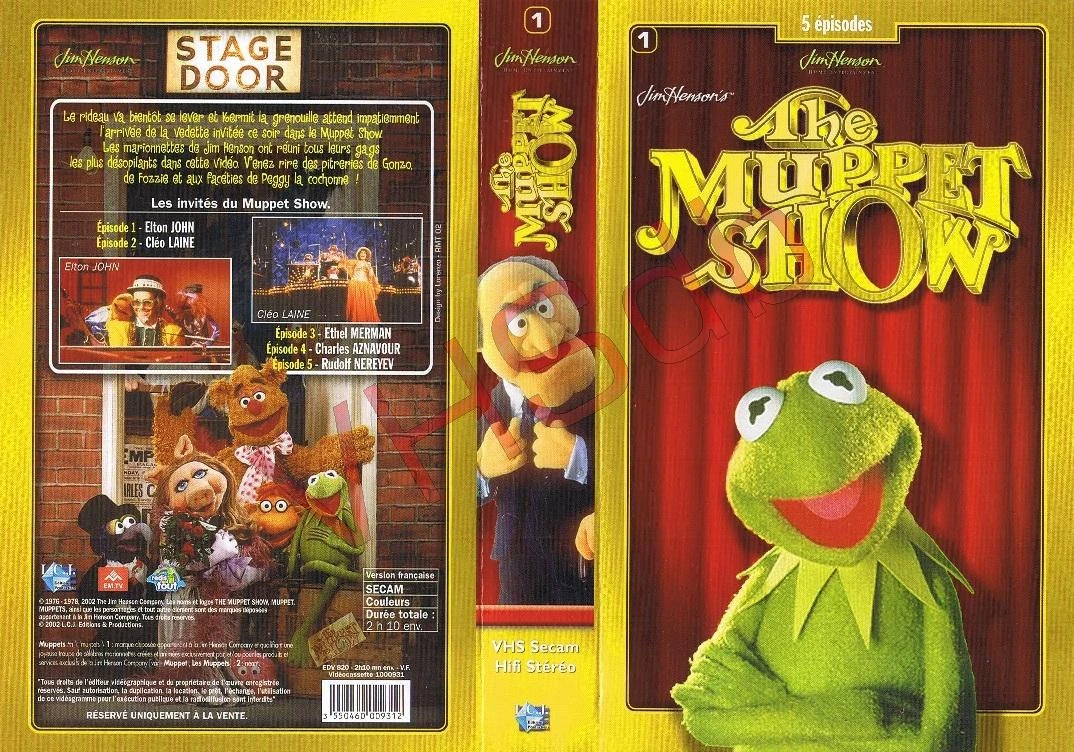L.C.J. éditions (France) - The Muppet Show 1 (2002) (Vente) | Wiki VHS ...