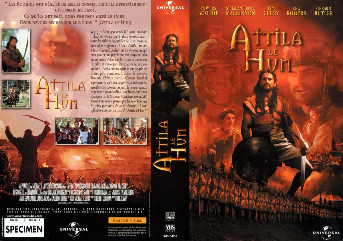 Universal (France) - Attila le Hun (2001) (Location) | Wiki VHS | Fandom
