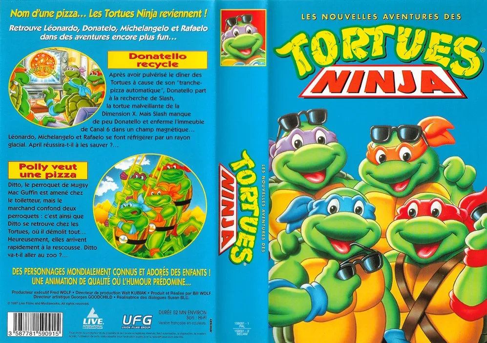 Union Films Group (France) - Les nouvelles aventures des Tortues Ninja ...