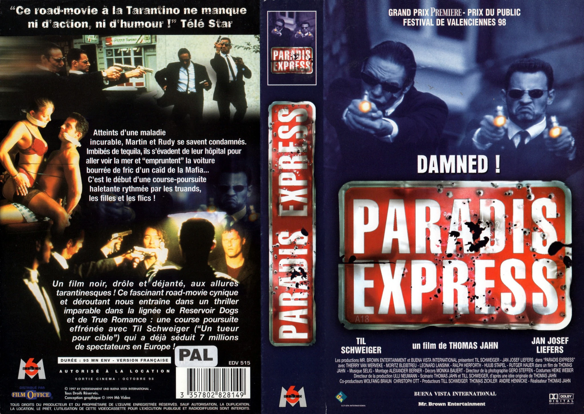 M6 Vidéo (France) - Paradis express (1999) (Location) | Wiki VHS | Fandom