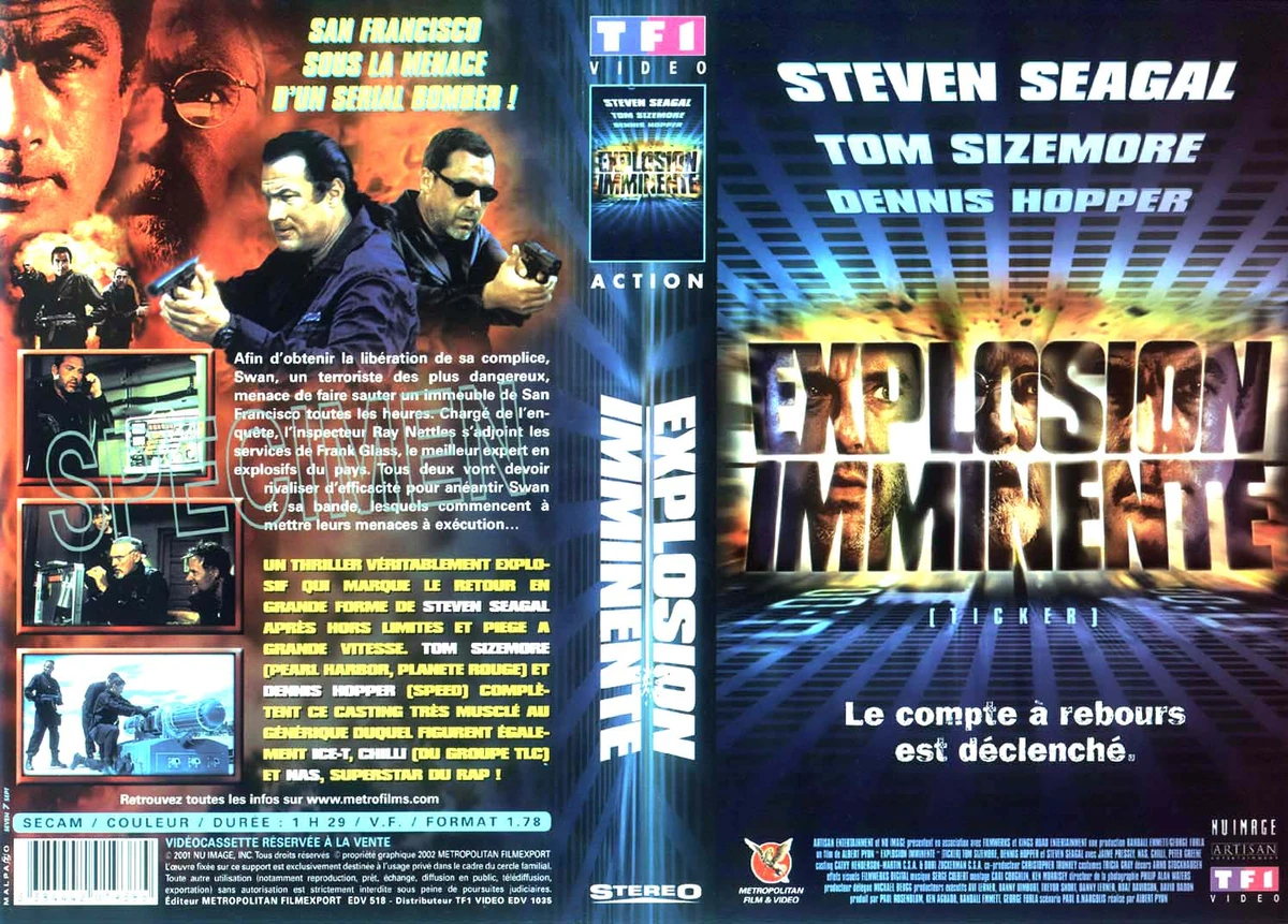 TF1 Vidéo (France) - Explosion imminente (2002) (Vente) | Wiki VHS | Fandom