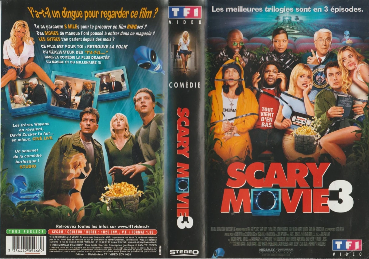 TF1 Vidéo (France) - Scary Movie 3 (2004) (Vente) | Wiki VHS | Fandom
