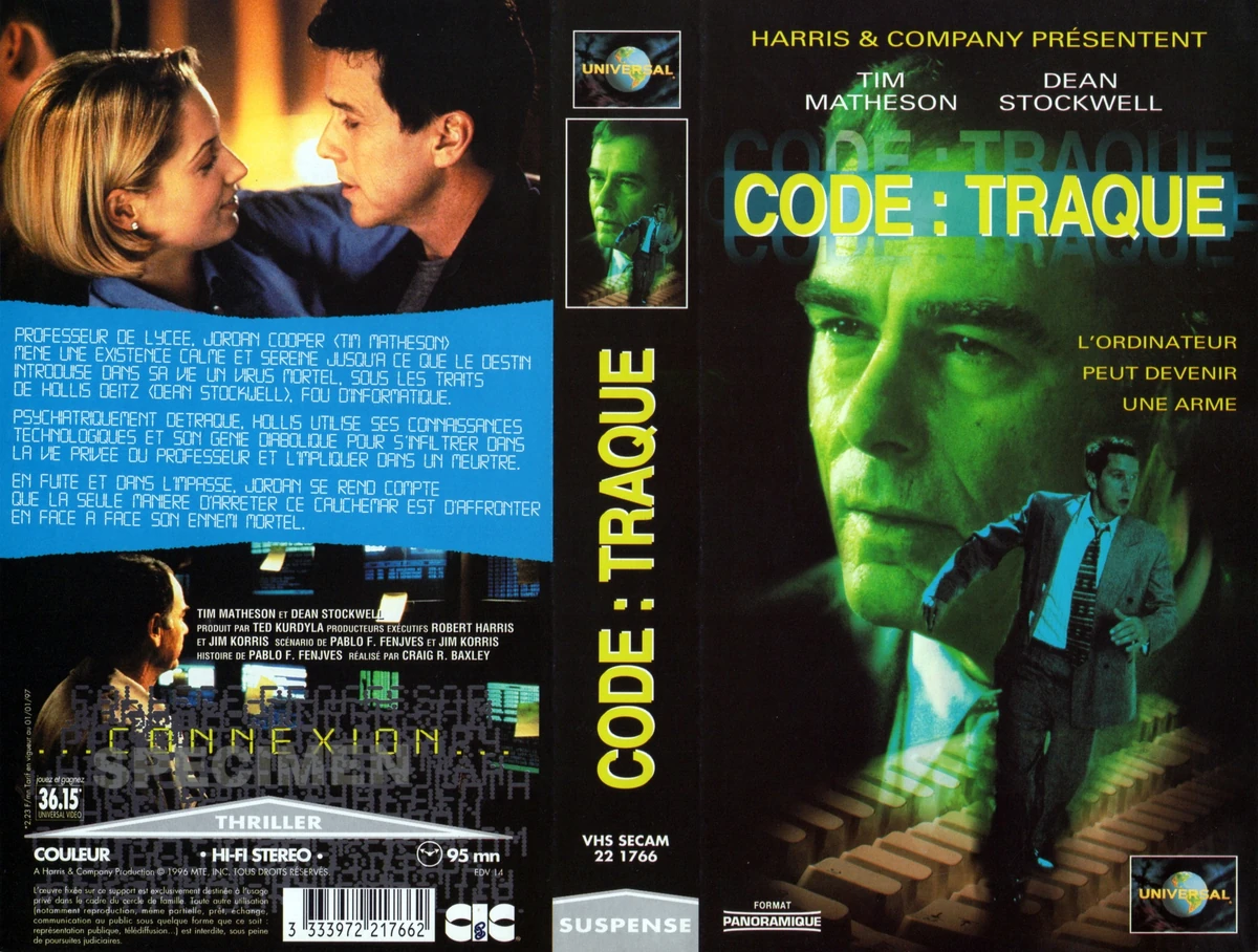 CIC/Universal (France) - Code : Traque (1997) (Location) | Wiki VHS ...
