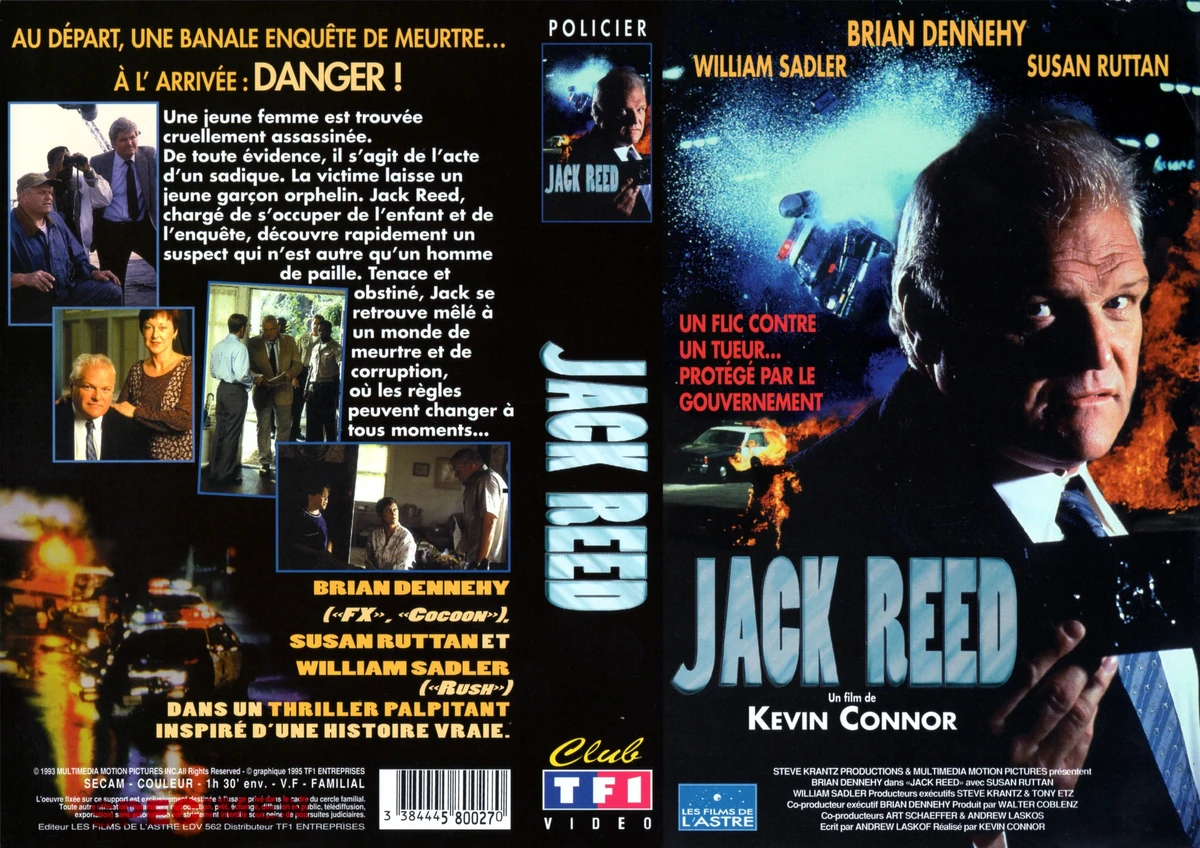 Club TF1 Vidéo (France) - Jack Reed (1995) (Location) | Wiki VHS | Fandom
