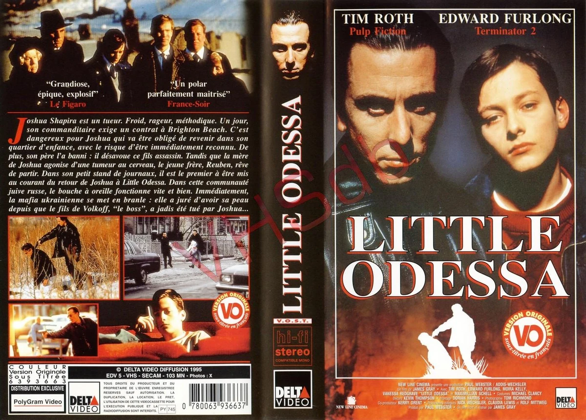 Delta Vidéo (France) - Little Odessa (1996) (Vente) | Wiki VHS | Fandom