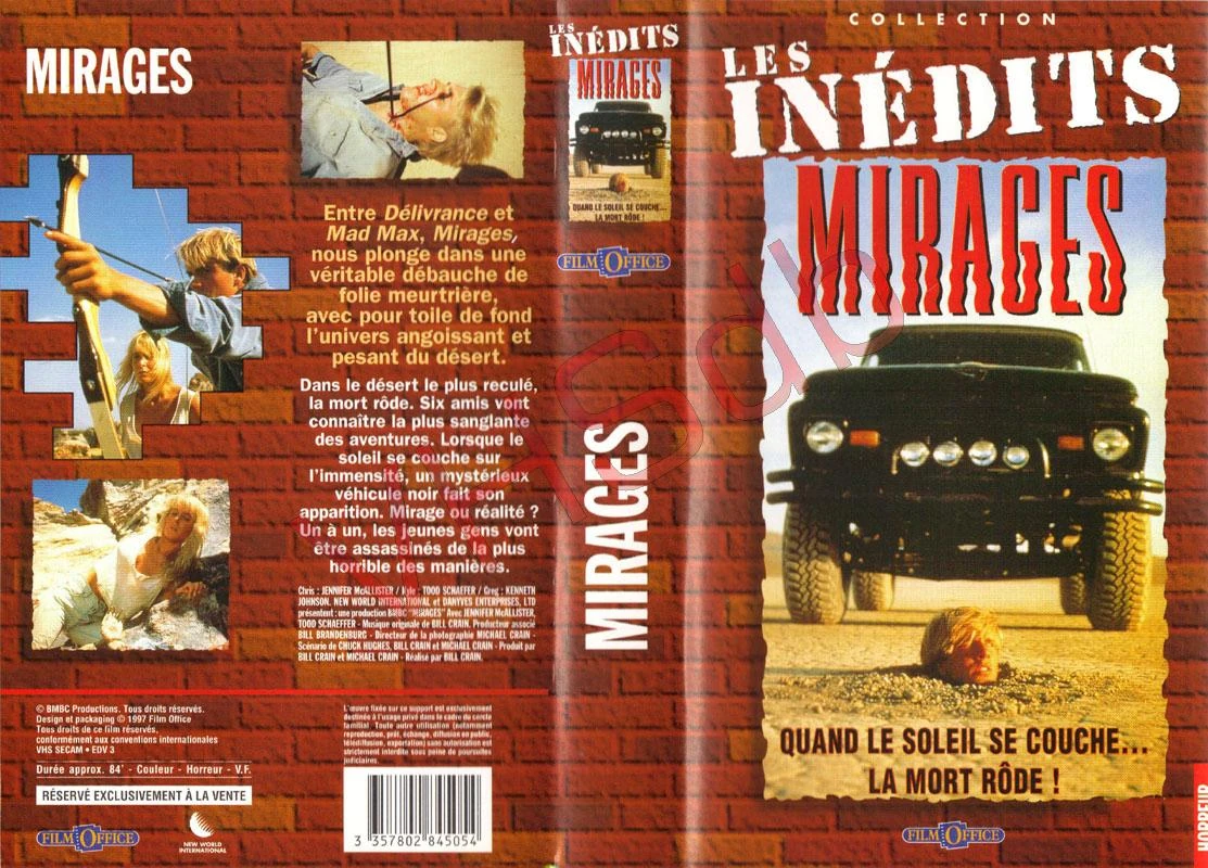Film Office (France) - Mirages (1997) (Vente) | Wiki VHS | Fandom