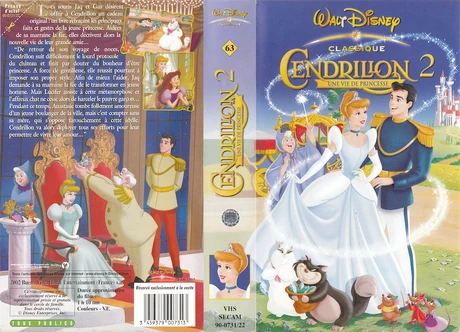WDHE (France) - Cendrillon 2, une vie de princesse (2002) (Vente) | Wiki VHS | Fandom