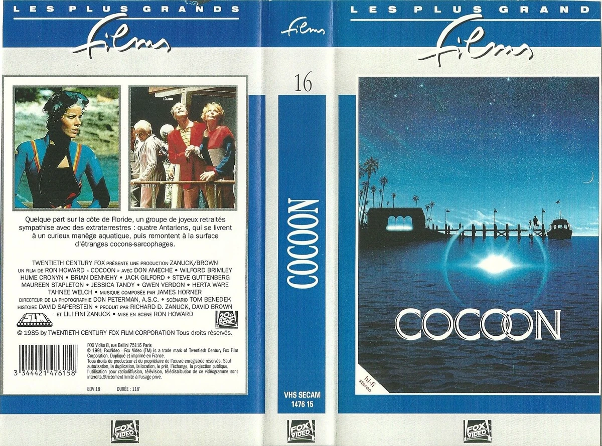 Fox Video (France) - Cocoon (1991) (Vente) | Wiki VHS | Fandom