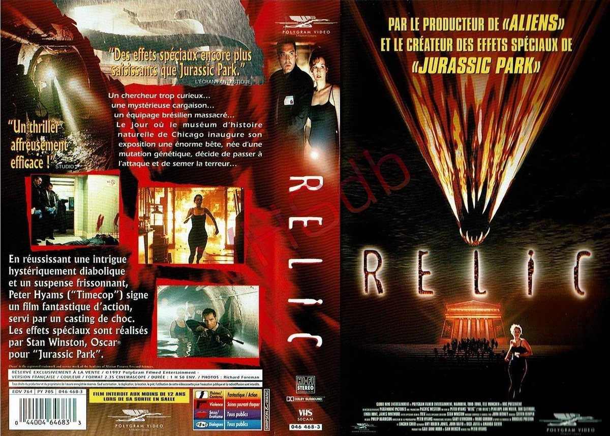 Polygram Video (France) - Relic (1997) (Vente) | Wiki VHS | Fandom
