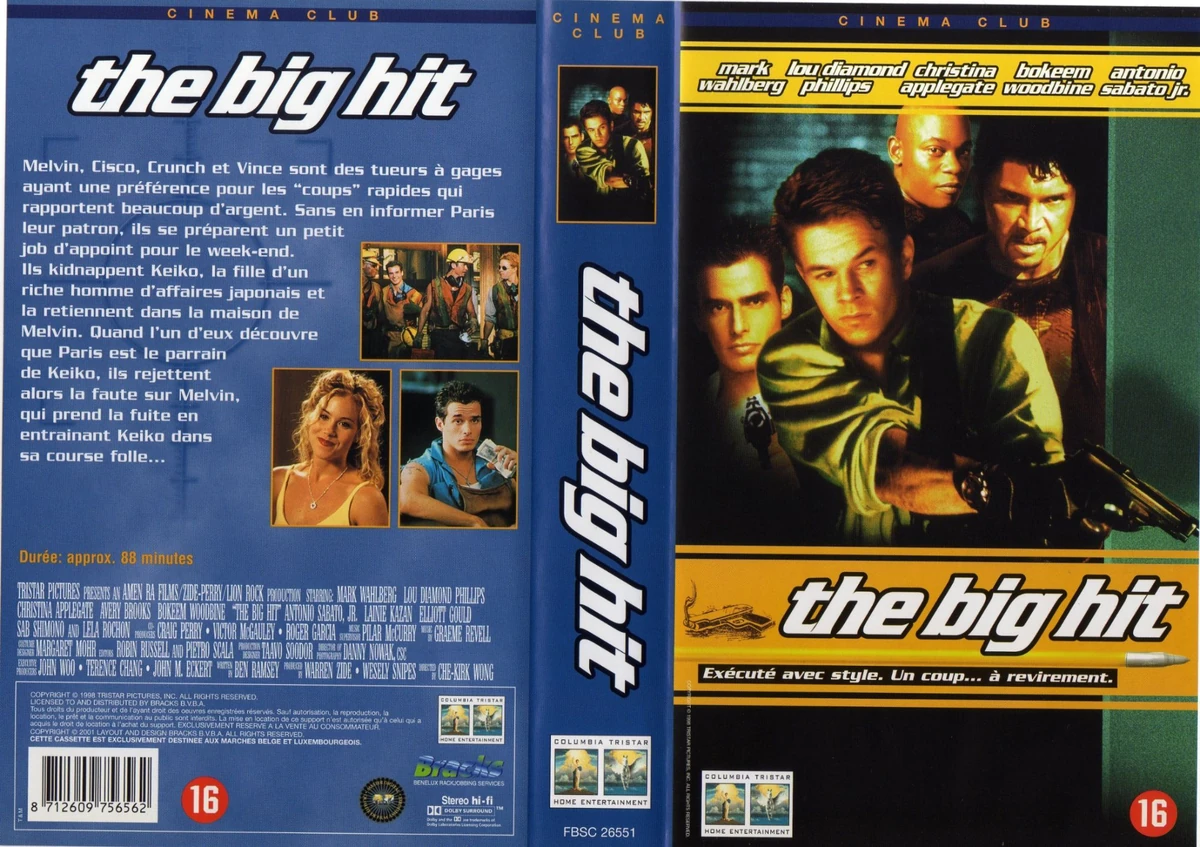 Columbia Tristar Home Entertainment (Belgique) - The Big Hit (2001 ...