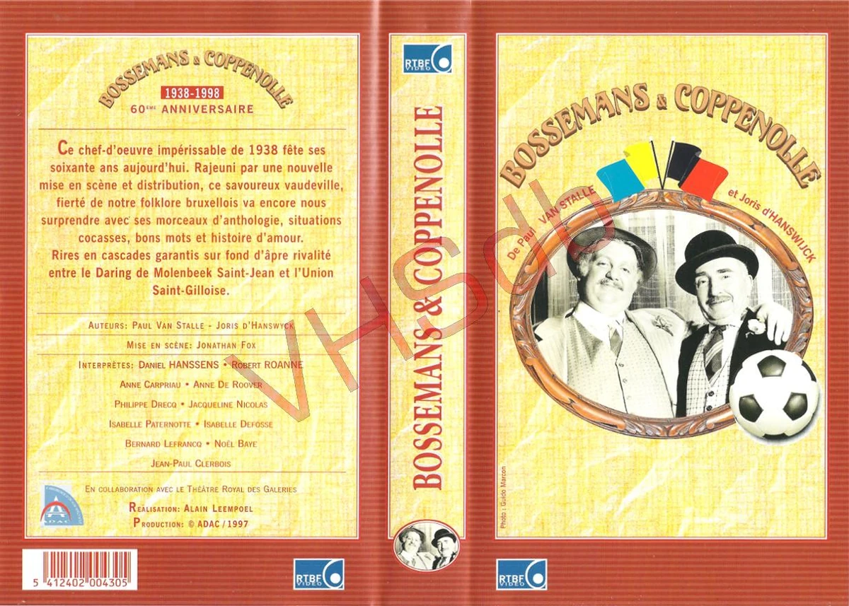 RTBF Vidéo (Belgique) - Bossemans & Coppenolle (1997) (Vente) | Wiki ...