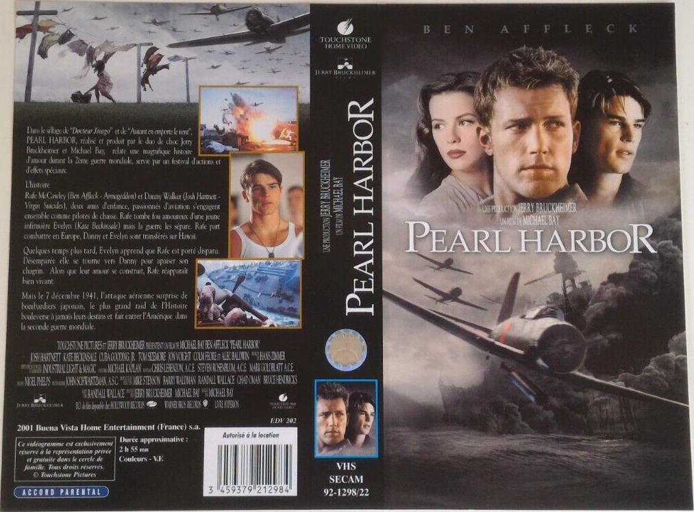 Touchstone Home Video (France) - Pearl Harbor (2001) (Location) | Wiki ...