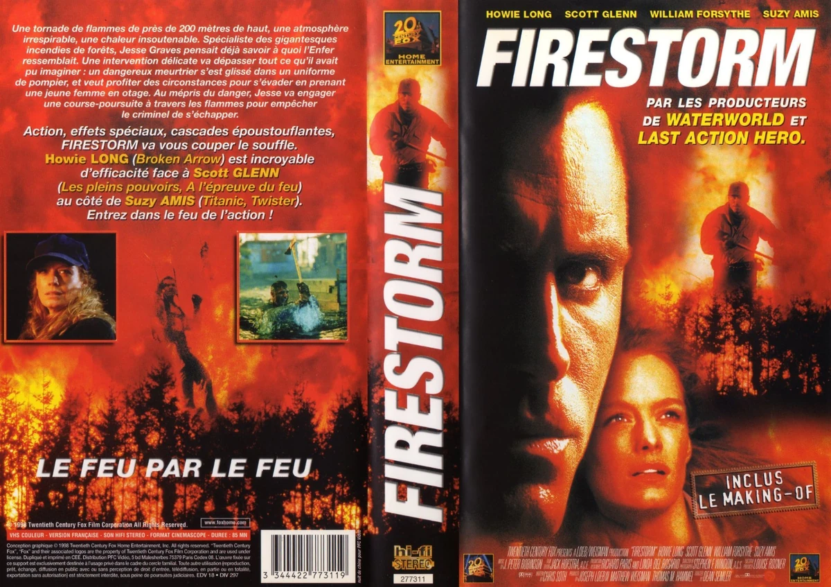 20th Century Fox (France) - Firestorm (1998) (Location) | Wiki VHS | Fandom