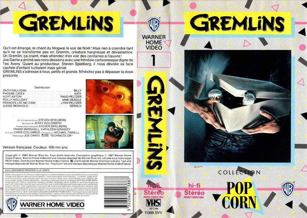 Warner Home Video (France) - Gremlins (1987) (Vente) | Wiki VHS | Fandom
