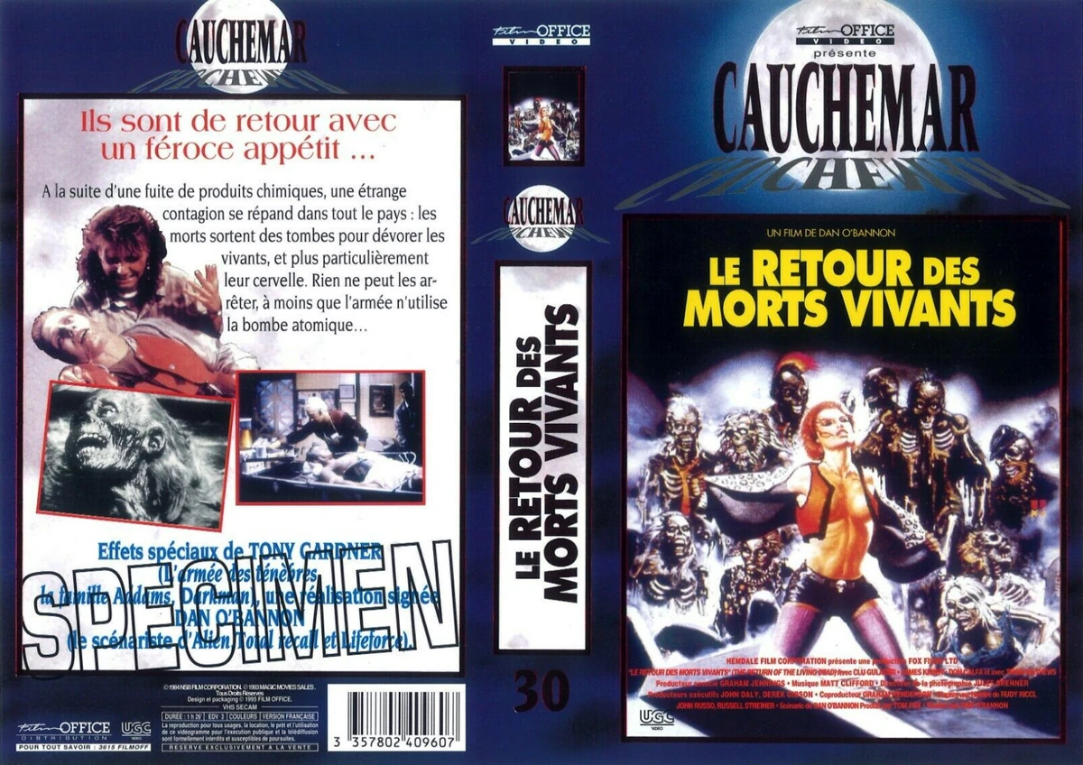 Film Office (France) - Le retour des morts-vivants (1995) (Vente) | Wiki VHS | Fandom