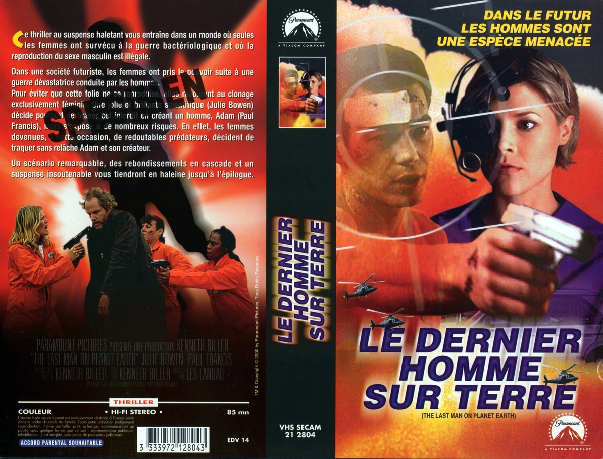 CIC/Paramount (France) - Le dernier homme sur terre (2000) (Location) | Wiki VHS | Fandom