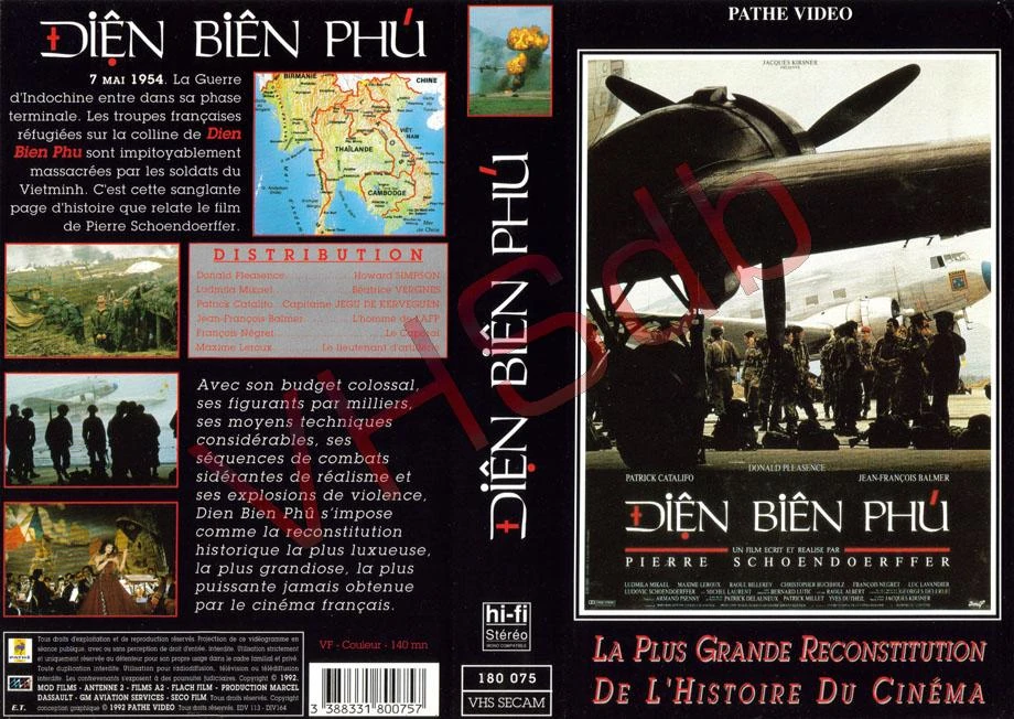 Pathé Vidéo (France) - Diên Biên Phú (1992) (Location) | Wiki VHS | Fandom