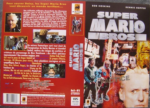 Pathé Vidéo (France) - Super Mario Bros. (1993) (Location) | Wiki VHS ...