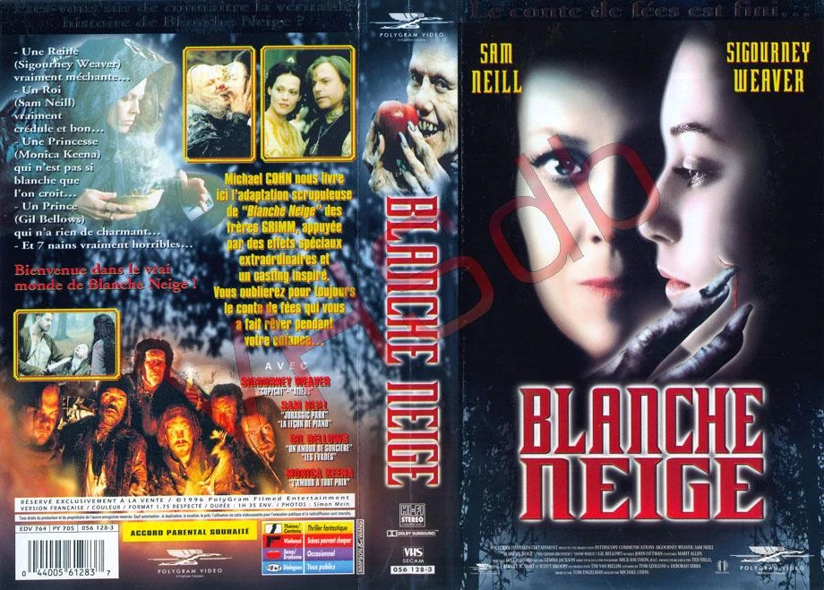Polygram Video (France) - Blanche-Neige (1997) (Vente) | Wiki VHS | Fandom