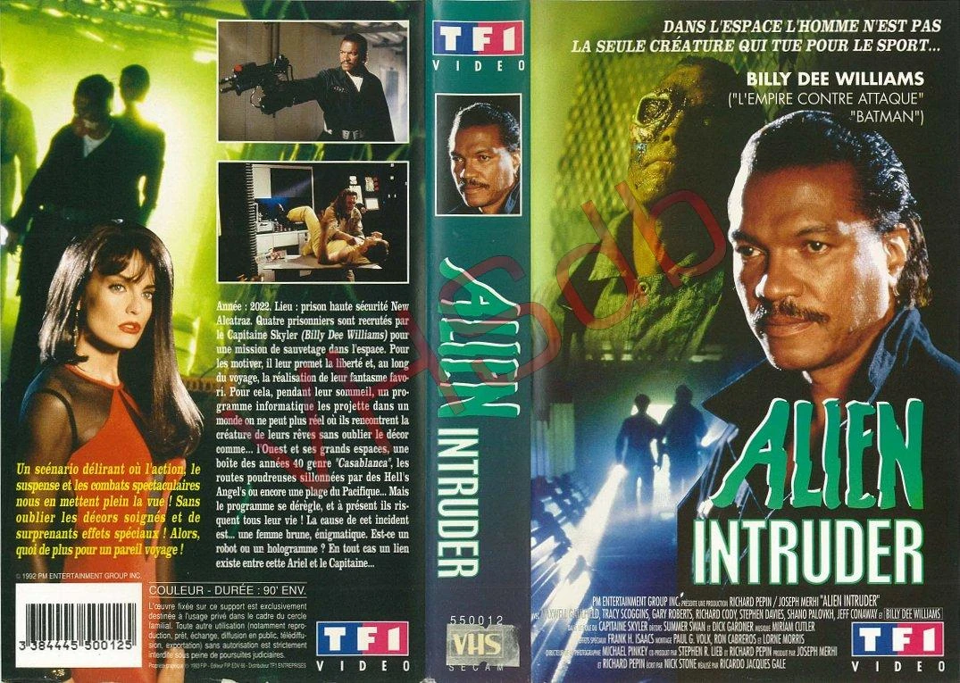 TF1 Vidéo (France) - Alien Intruder (1993) (Vente) | Wiki VHS | Fandom
