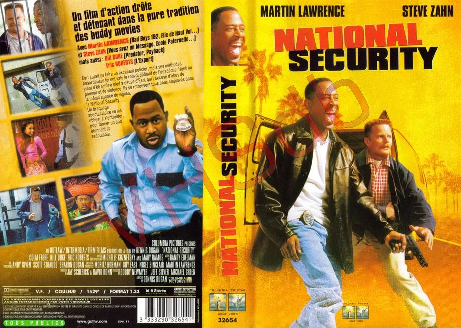 Columbia Tristar Home Video (France) - National Security (2003 ...