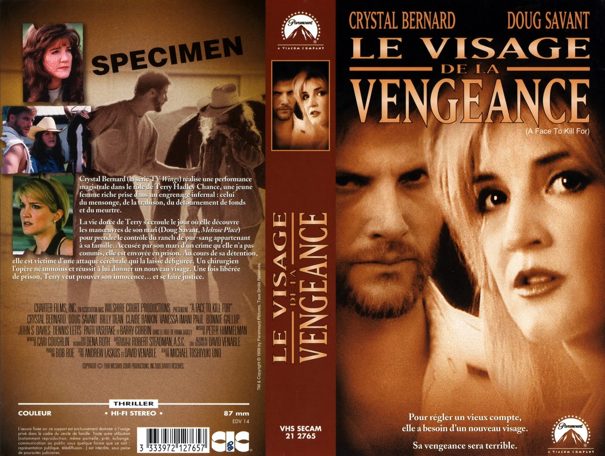 CIC/Paramount (France) - Le visage de la vengeance (1999) (Location ...