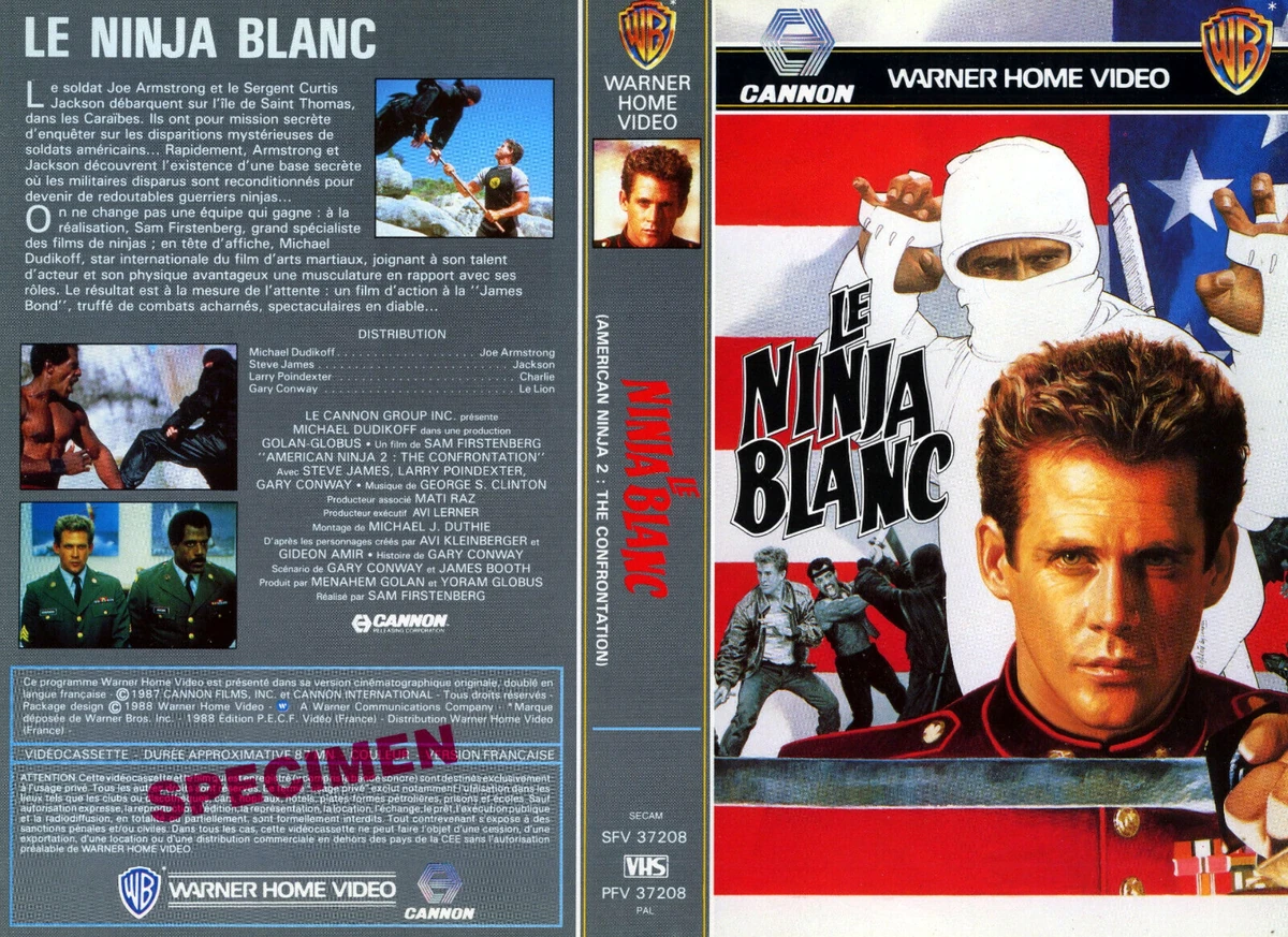 Warner Home Video (France) - Le ninja blanc (1988) (Location) | Wiki ...