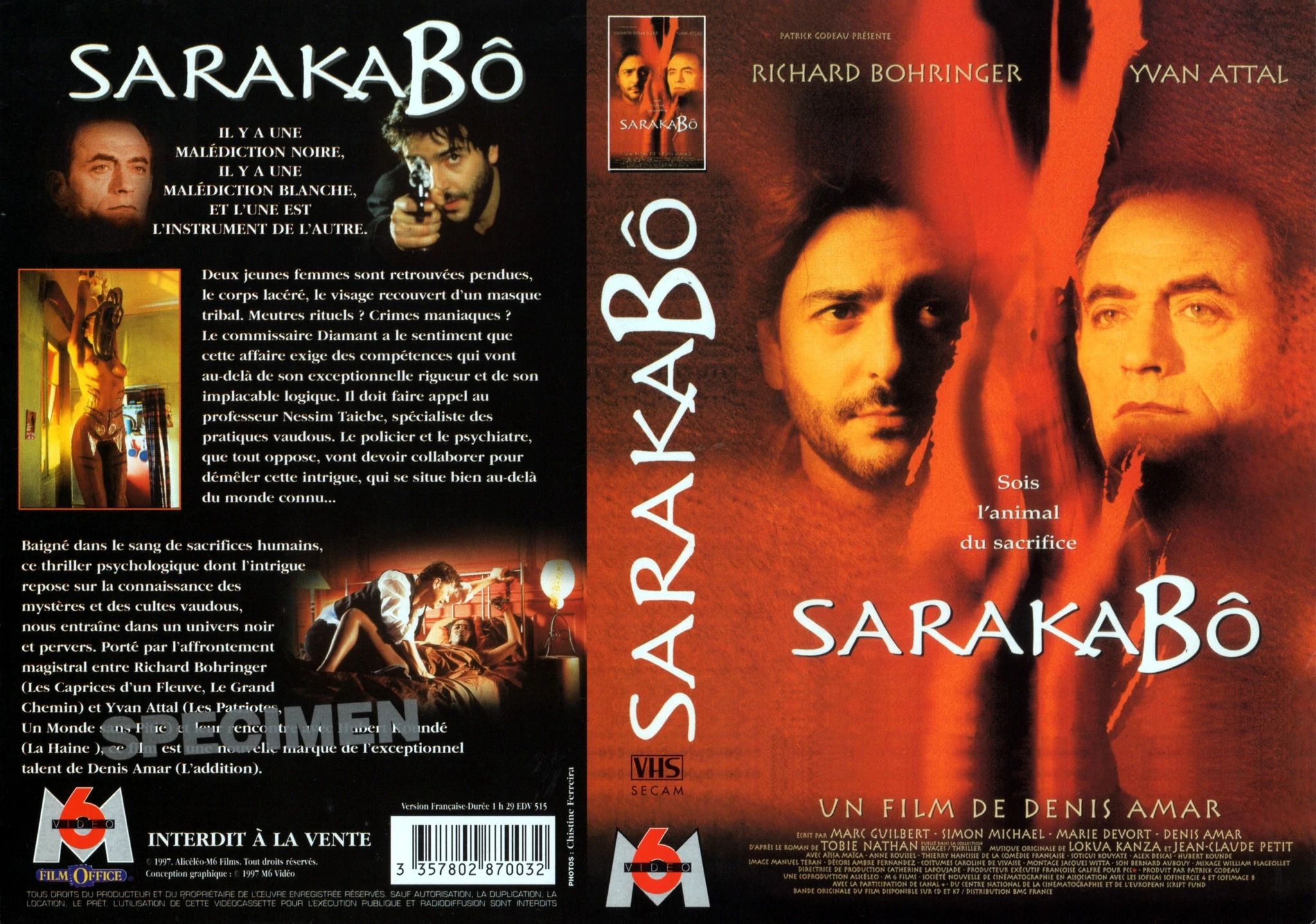 M6 Vidéo (France) - Saraka Bô (1997) (Location) | Wiki VHS | Fandom