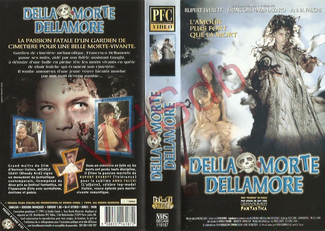 Le Studio Canal + (France) - Dellamorte Dellamore (1995) (Location) | Wiki VHS | Fandom