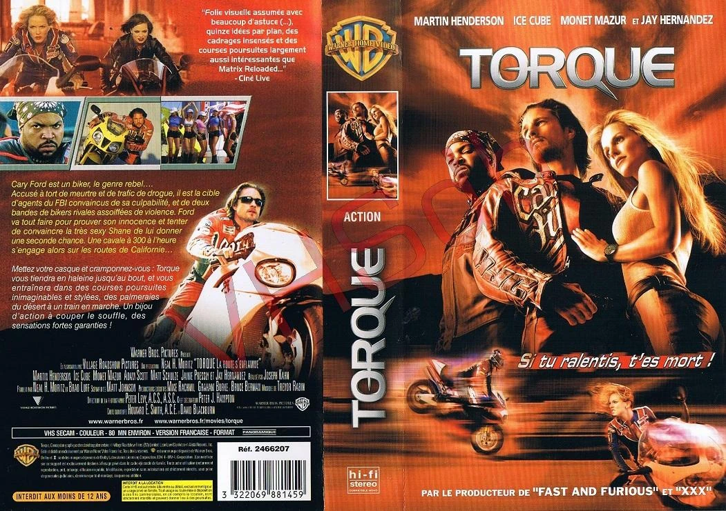 Warner Home Video (France) - Torque (2004) (Vente) | Wiki VHS | Fandom