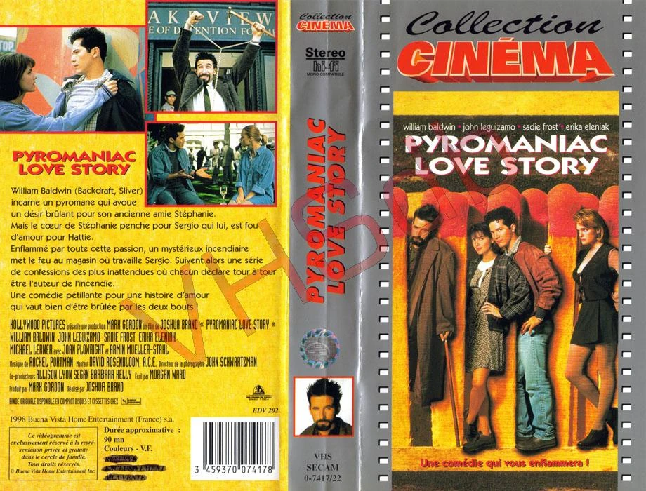 Hollywood Pictures (France) - Pyromaniac Love Story (1998) (Vente ...