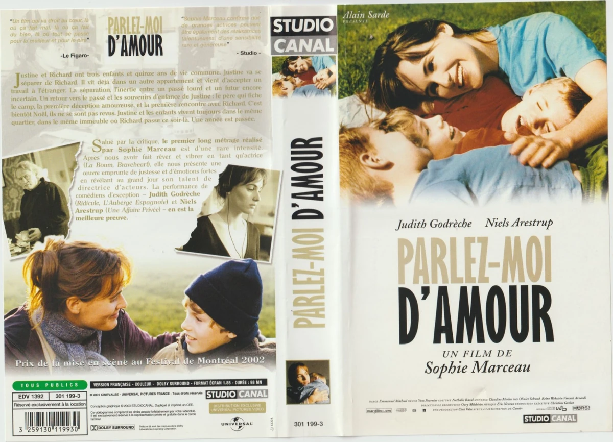 Studio Canal (France) - Parlez-moi d'amour (2003) (Location) | Wiki VHS ...