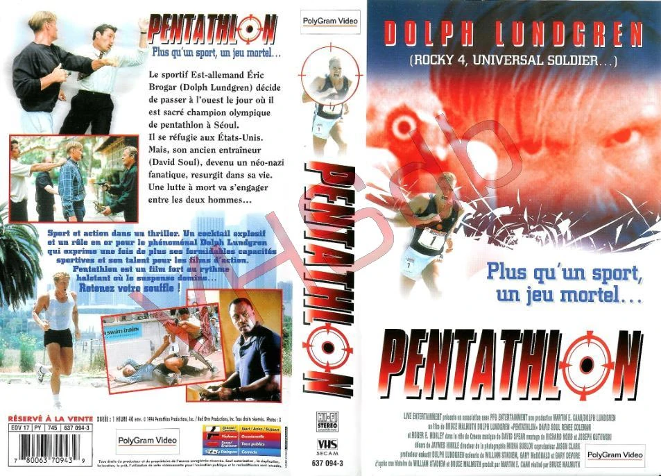 Polygram Video (France) - Pentathlon (1996) (Vente) | Wiki VHS | Fandom