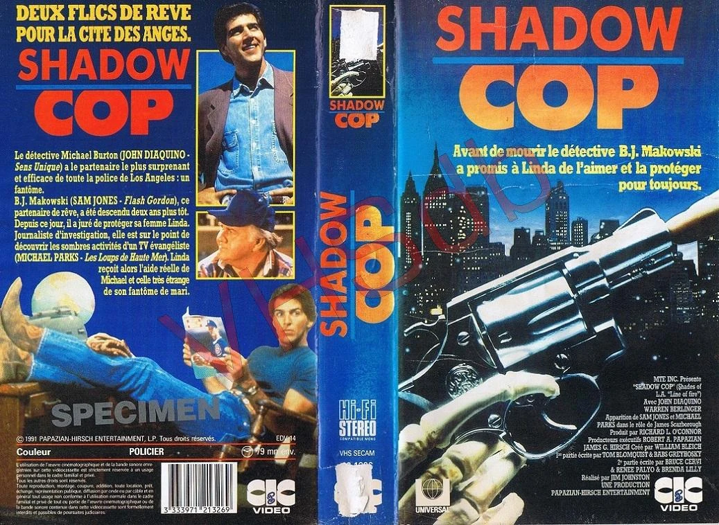 CIC Video (France) - Shadow Cop (1992) (Location) | Wiki VHS | Fandom