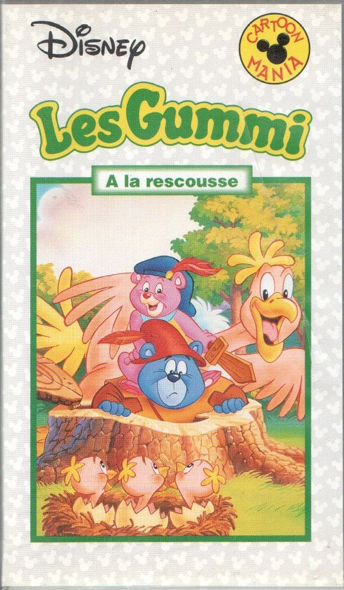 WDHV (France) - Les Gummi - À la rescousse (1997) (Vente) | Wiki VHS ...