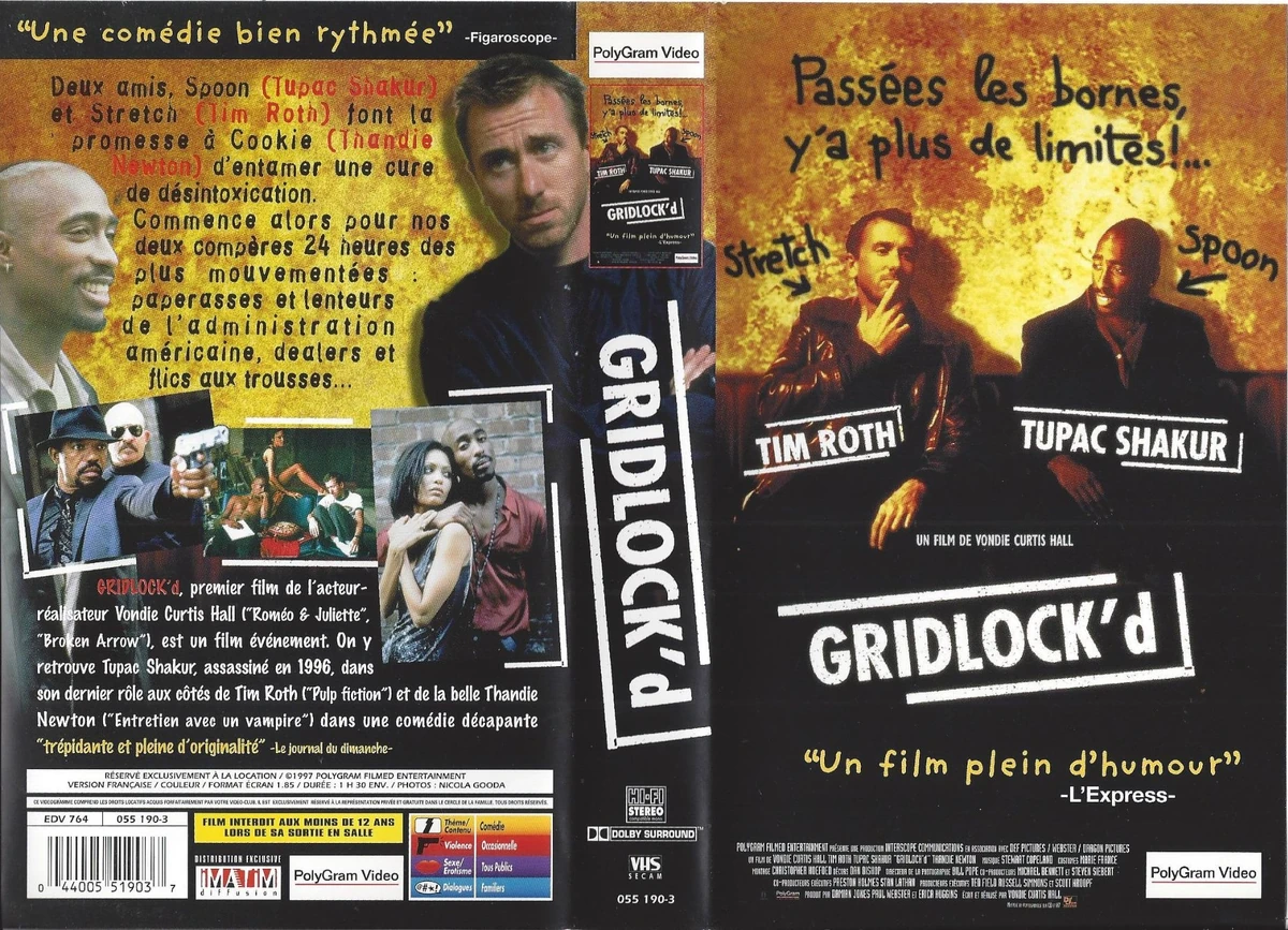 Polygram Video (France) - Gridlock'd (1997) (Location) | Wiki VHS | Fandom