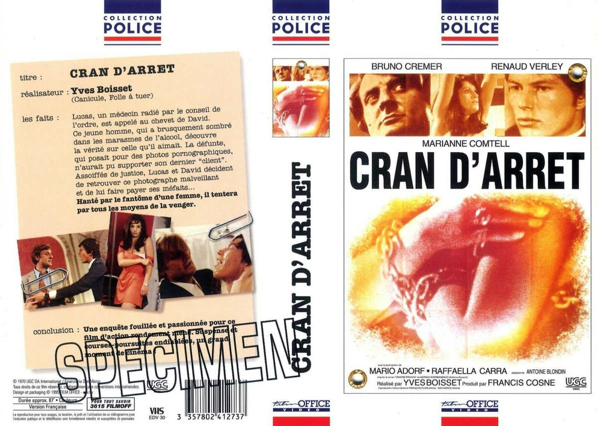 Film Office (France) - Cran d'arrêt (1995) (Vente) | Wiki VHS | Fandom