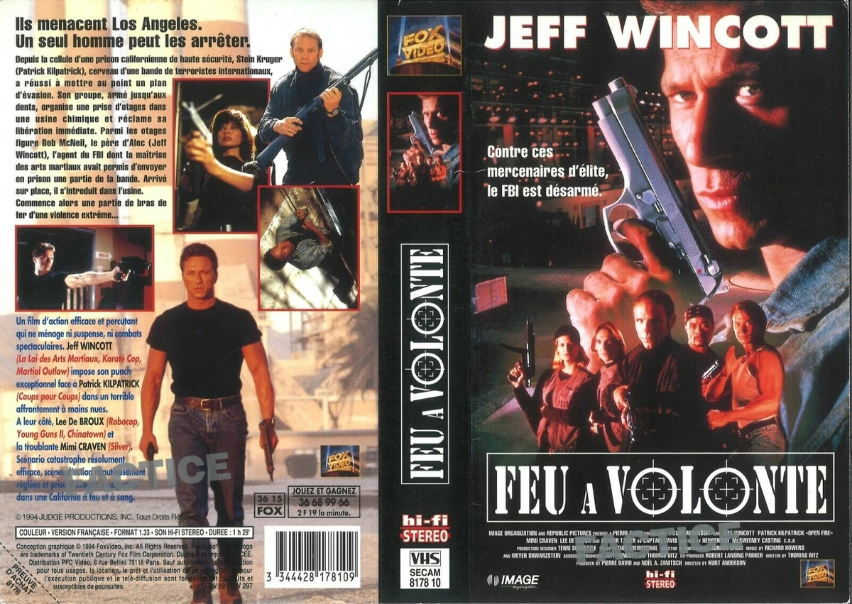 Fox Video (France) - Feu à volonté (1994) (Location) | Wiki VHS | Fandom