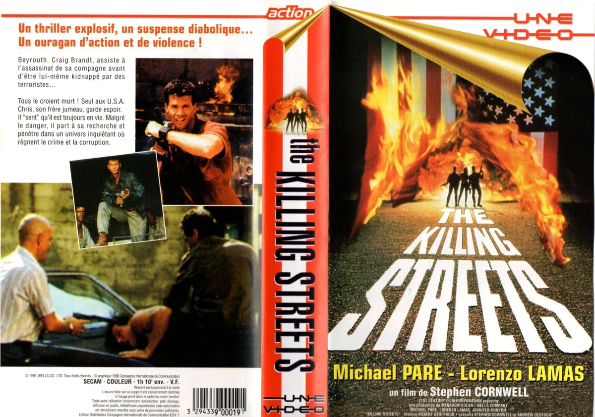 Une Video (France) - The Killing Streets (1996) (Vente) | Wiki VHS | Fandom