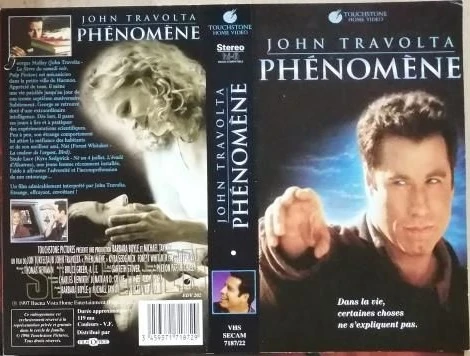 Touchstone Home Video (France) - Phénomène (1997) (Location) | Wiki VHS ...