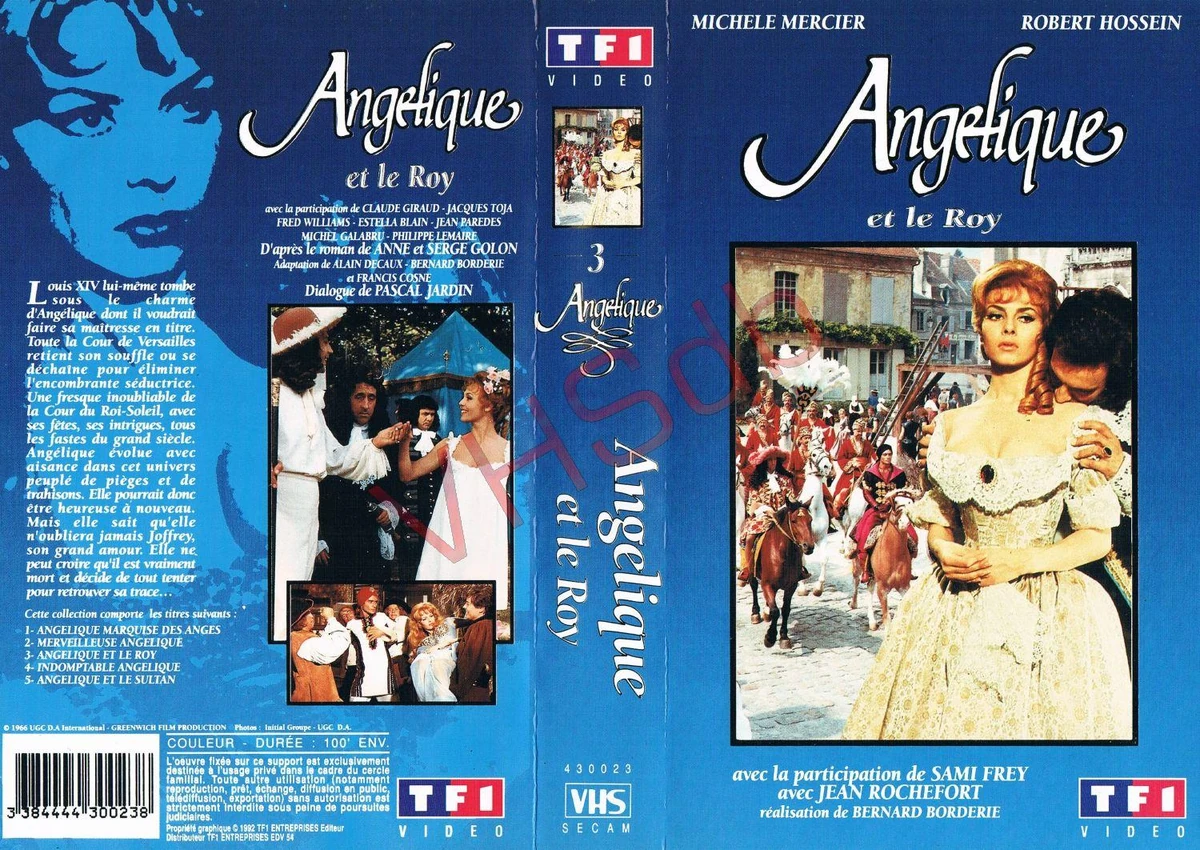 TF1 Vidéo (France) - Angélique et le Roy (1992) (Vente) | Wiki VHS | Fandom