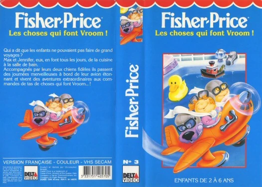 Delta Vidéo (France) - Fisher-Price : Les choses qui font Vroom ! (1990 ...