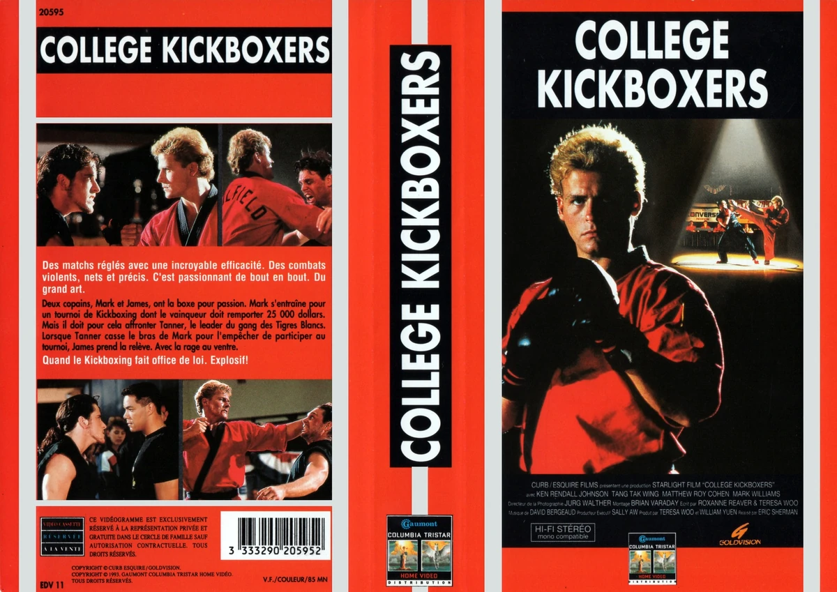 GCTHV (France) - College Kickboxers (1993) (Vente) | Wiki VHS | Fandom