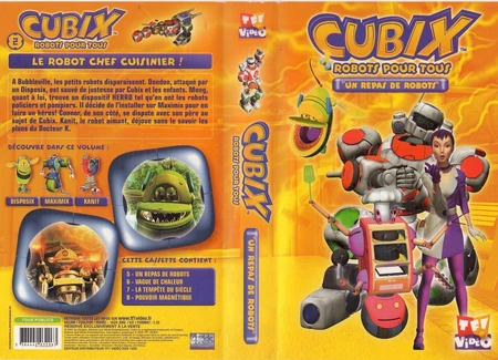 TF! Vidéo (France) - Cubix, vol.2 - Un repas de robots (2003) (Vente ...