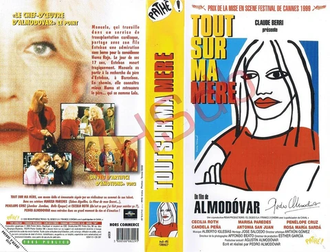 Pathé Vidéo (France) - Tout sur ma mère (2000) (Hors commerce) | Wiki ...