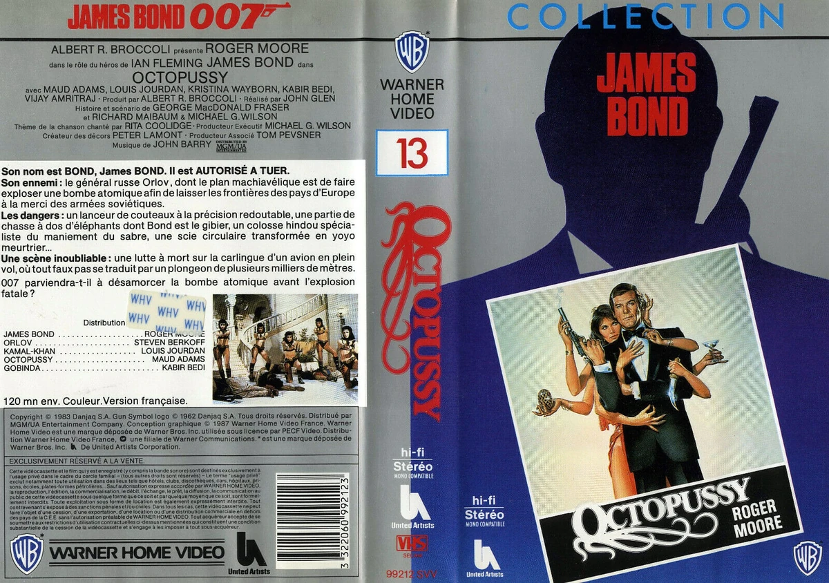 Warner Home Video (France) - Octopussy (1987) (Vente) | Wiki VHS | Fandom
