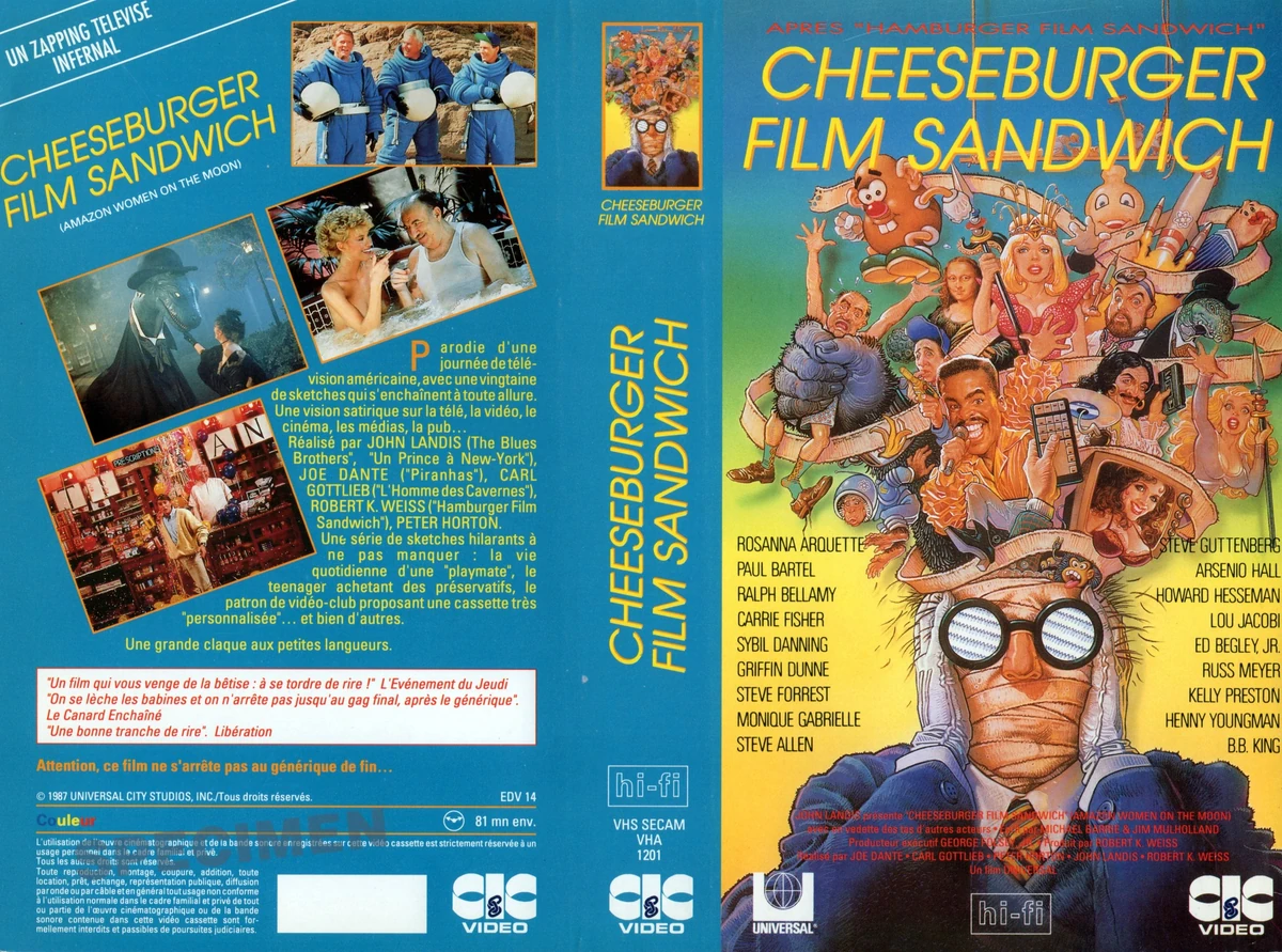 CIC Video (France) - Cheeseburger Film Sandwich (1990) (Location ...